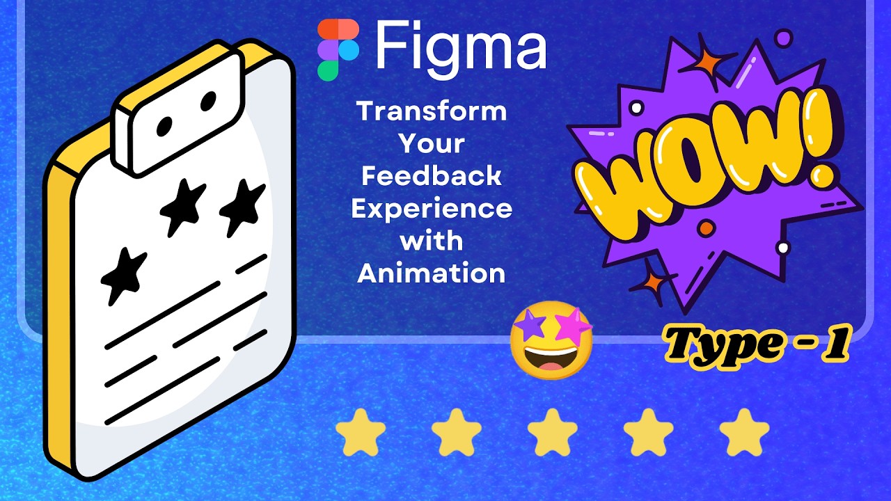 Creating an Animated Feedback Form in Figma - YouTube