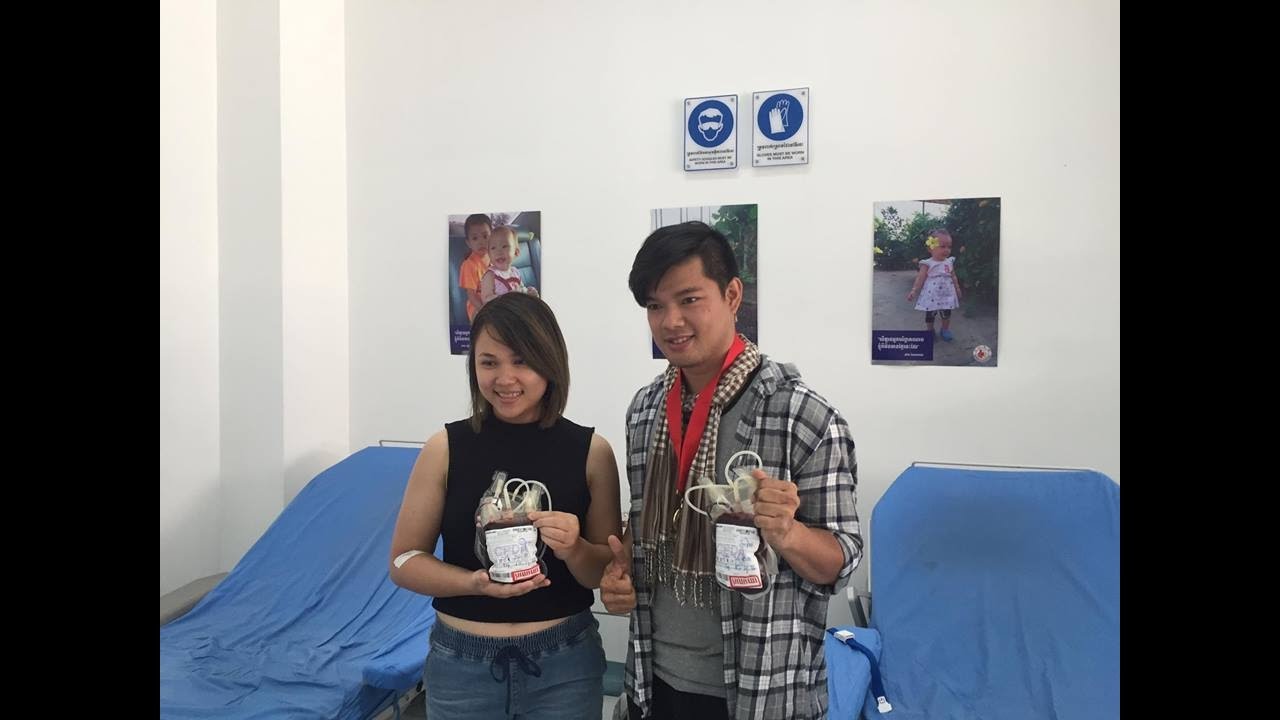 Blood Donation, Chea Vannarith and Chet Kanchna - YouTube