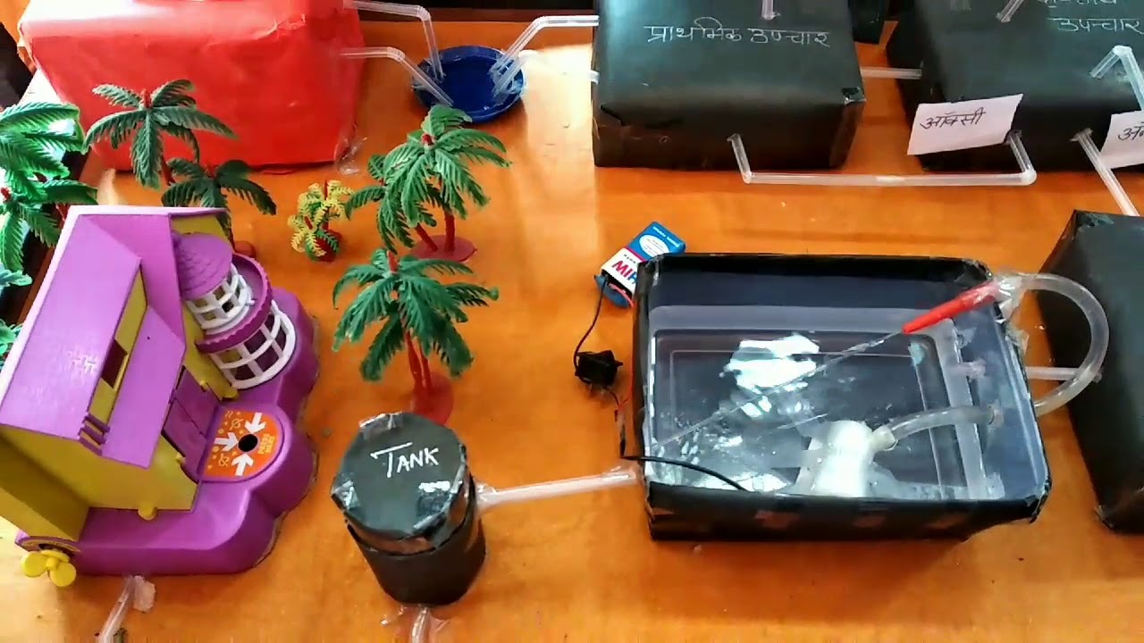 Science project (model) ideas on the topic of waste water treatment ...