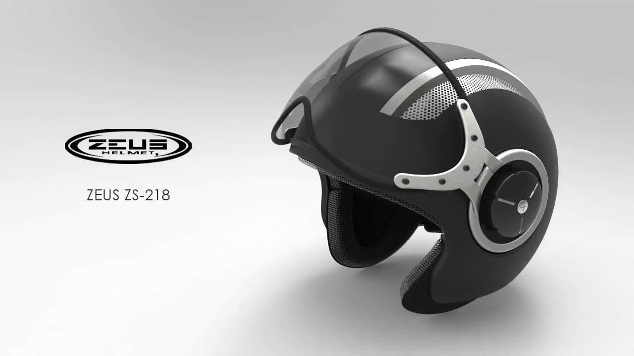 ZEUS ZS-218 helmet - YouTube