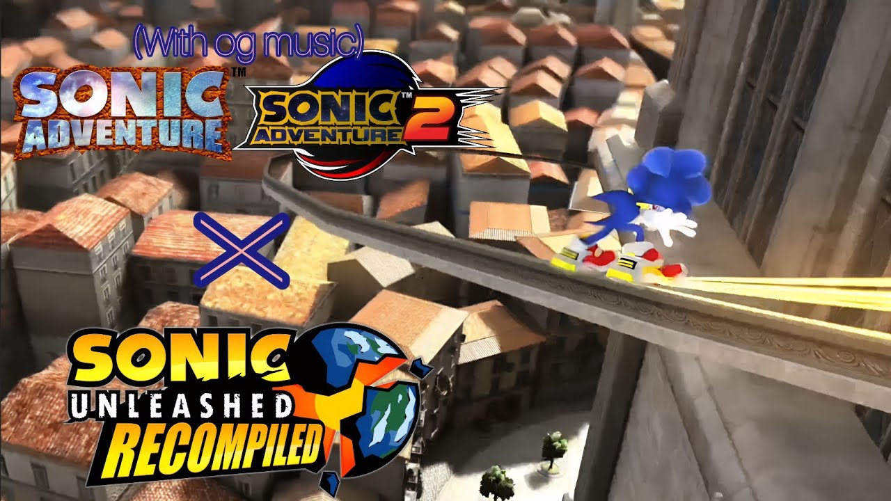 Sonic Adventure HD 1 & 2 Sonic Models Arrive in Unleashed Recompiled ...