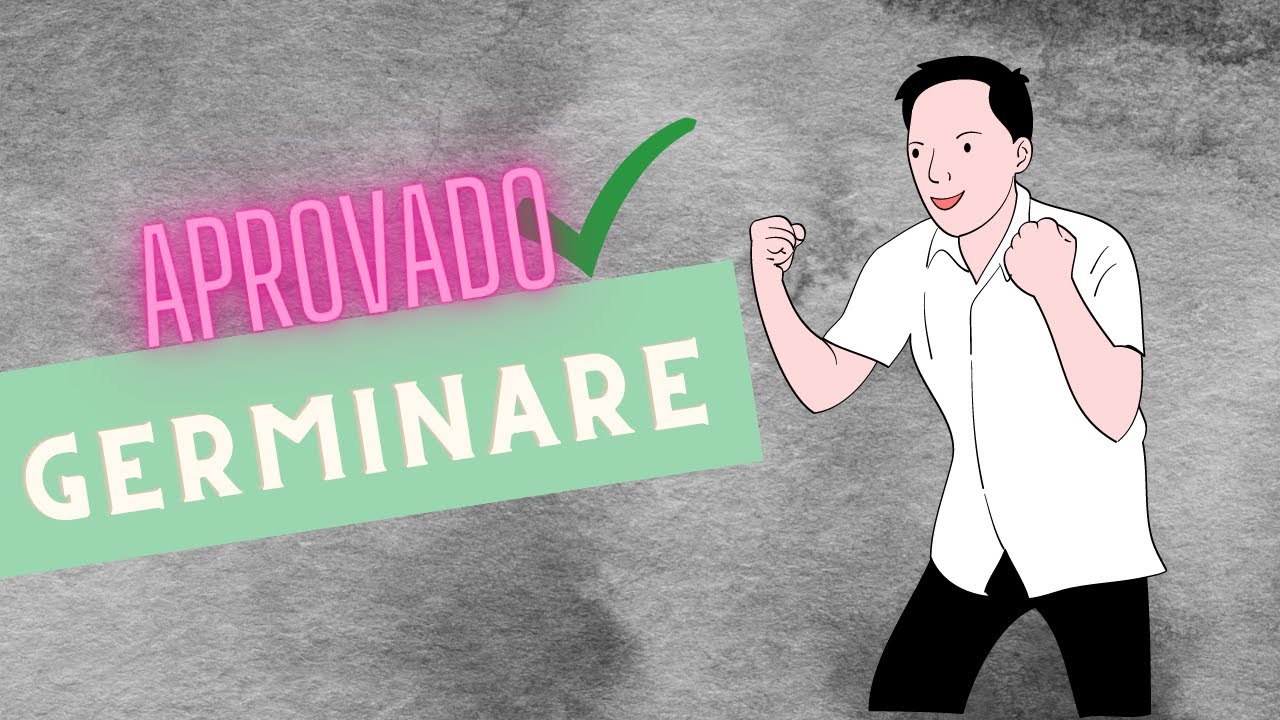 PASSEI NO INSTITUTO GERMINARE!! (+dicas) - YouTube