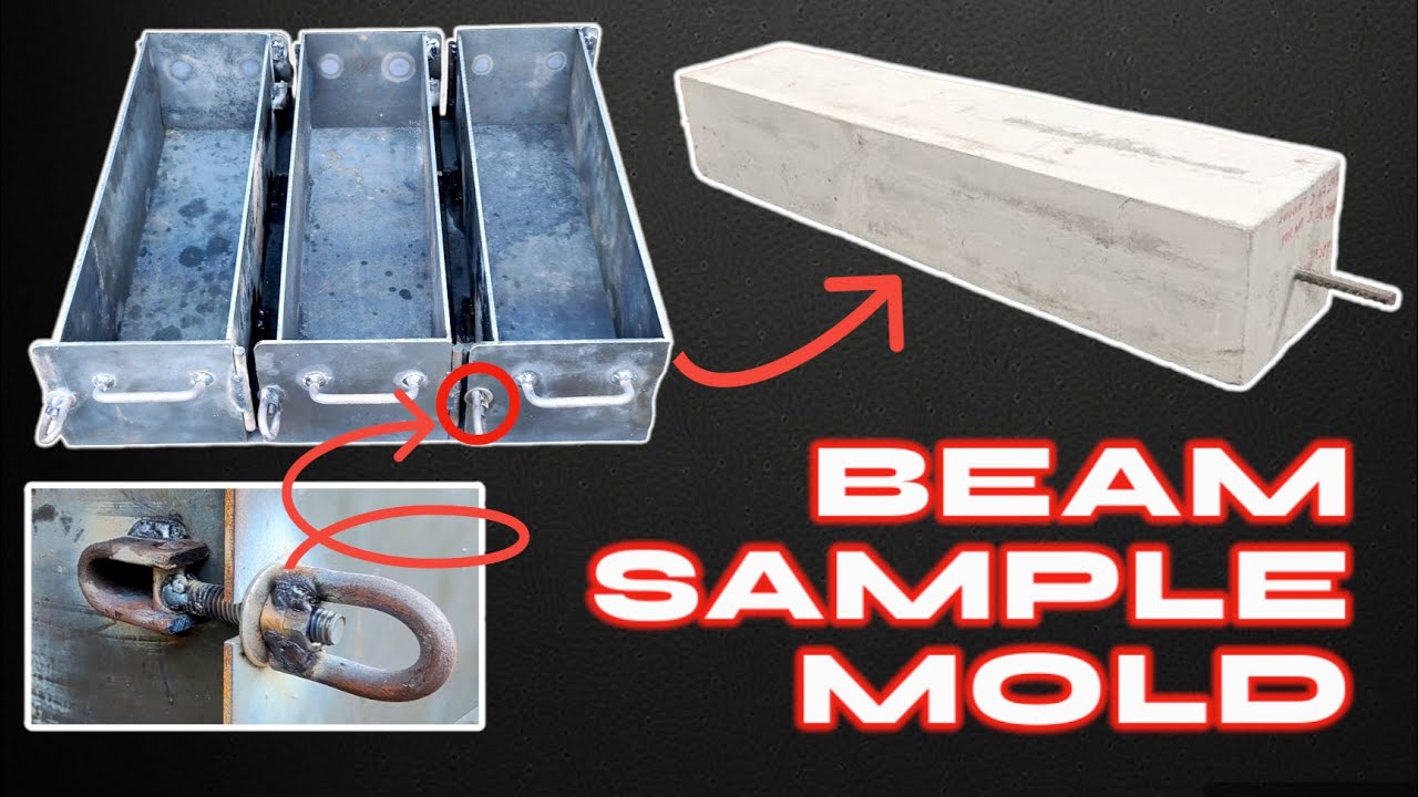 HOW TO MAKE BEAM SAMPLE MOLD (5mm) FOR MATERIALS TESTING | FREDDIE ...