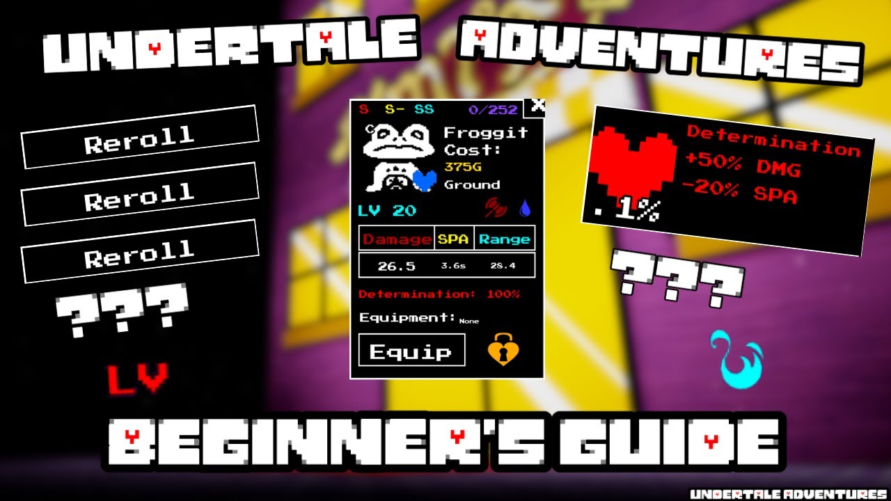 Everything YOU Need to Know about Undertale Adventures! | Undertale ...