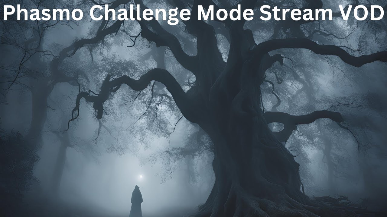 Phasmo Challenge mode VOD - YouTube