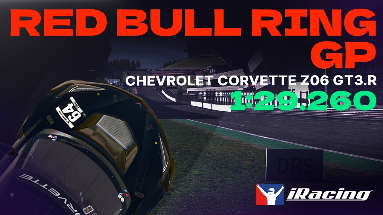 iRacing | Chevrolet Corvette Z06 GT3.R - Red Bull Ring GP - GT Sprint ...