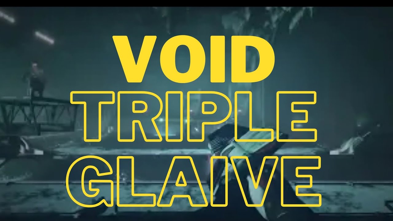 Destiny 2: Triple Glaive Gambit Void Sentinel Shield Titan Build !!!! - YouTube
