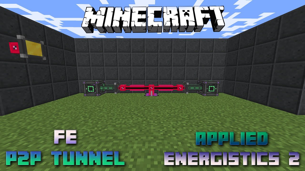 FE P2P Tunnel 📀 Minecraft Applied Energistics Tutorial 1.16.5 📀 English ...