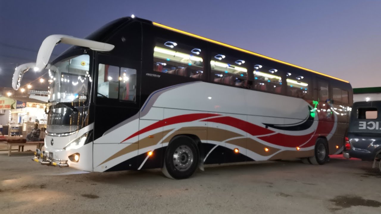 Adil Shah Coach || Karachi to Dera Ismail Khan part 5 travel time 16 ...