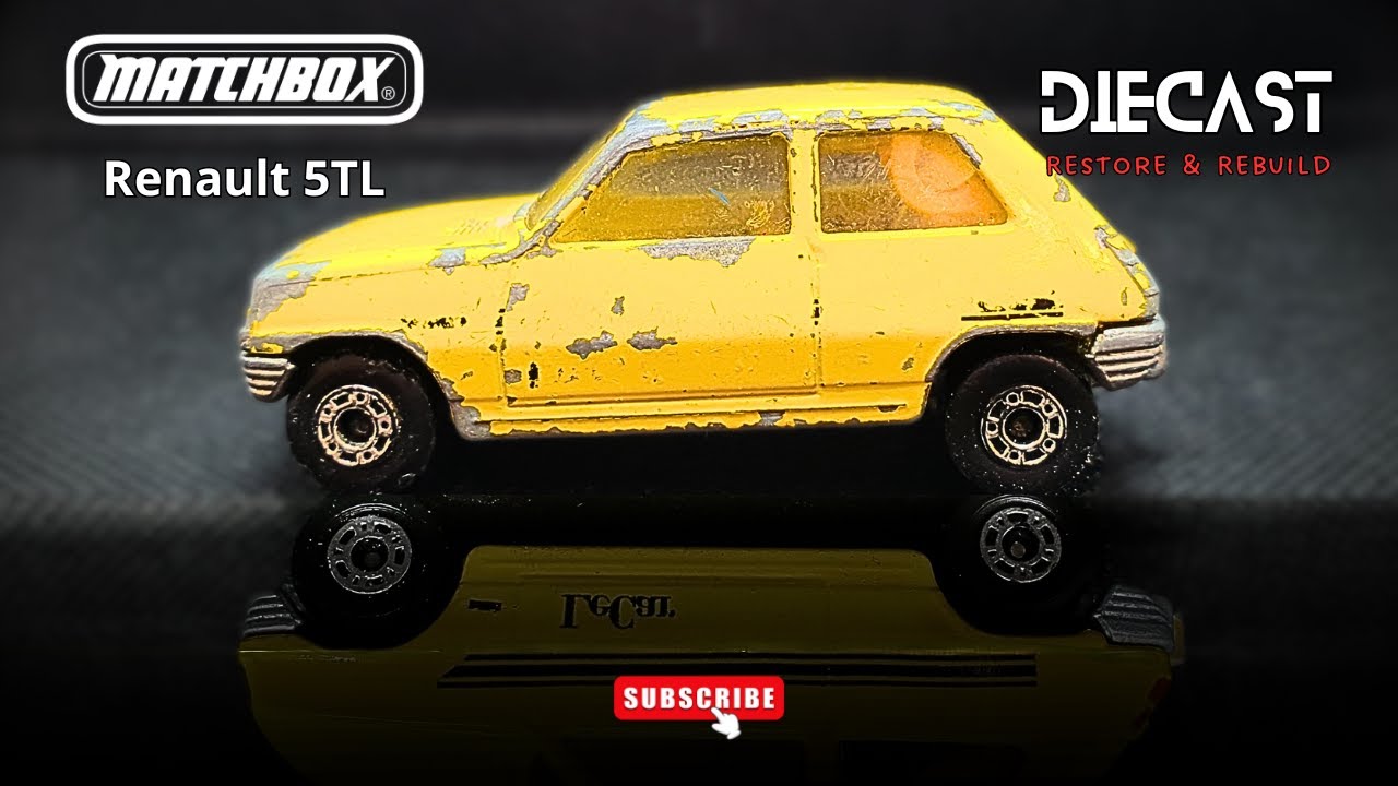Renault 5TL ‐ Matchbox - Diecast Restore & Rebuild - YouTube