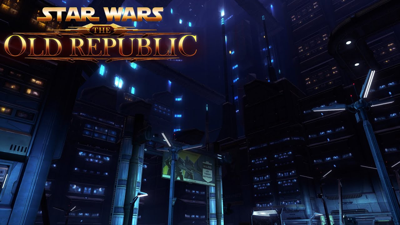 Star Wars: The Old Republic - Coruscant - Streets Ambient Music - YouTube