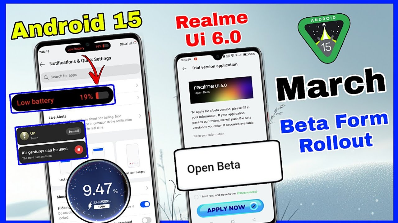 Realme March Update Rollout 2025 | Realme Ui 6.0 March Beta Update ...