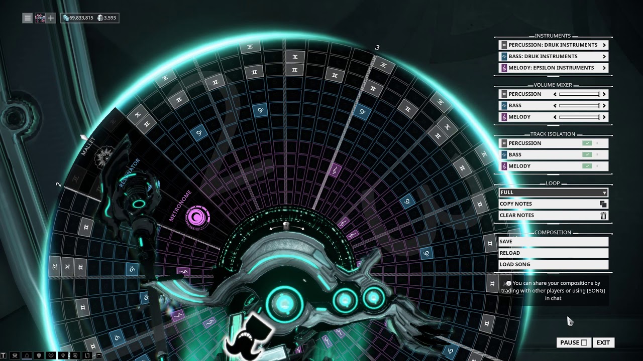 Warframe Mandachord: Rock the Casbah (The Clash) - YouTube