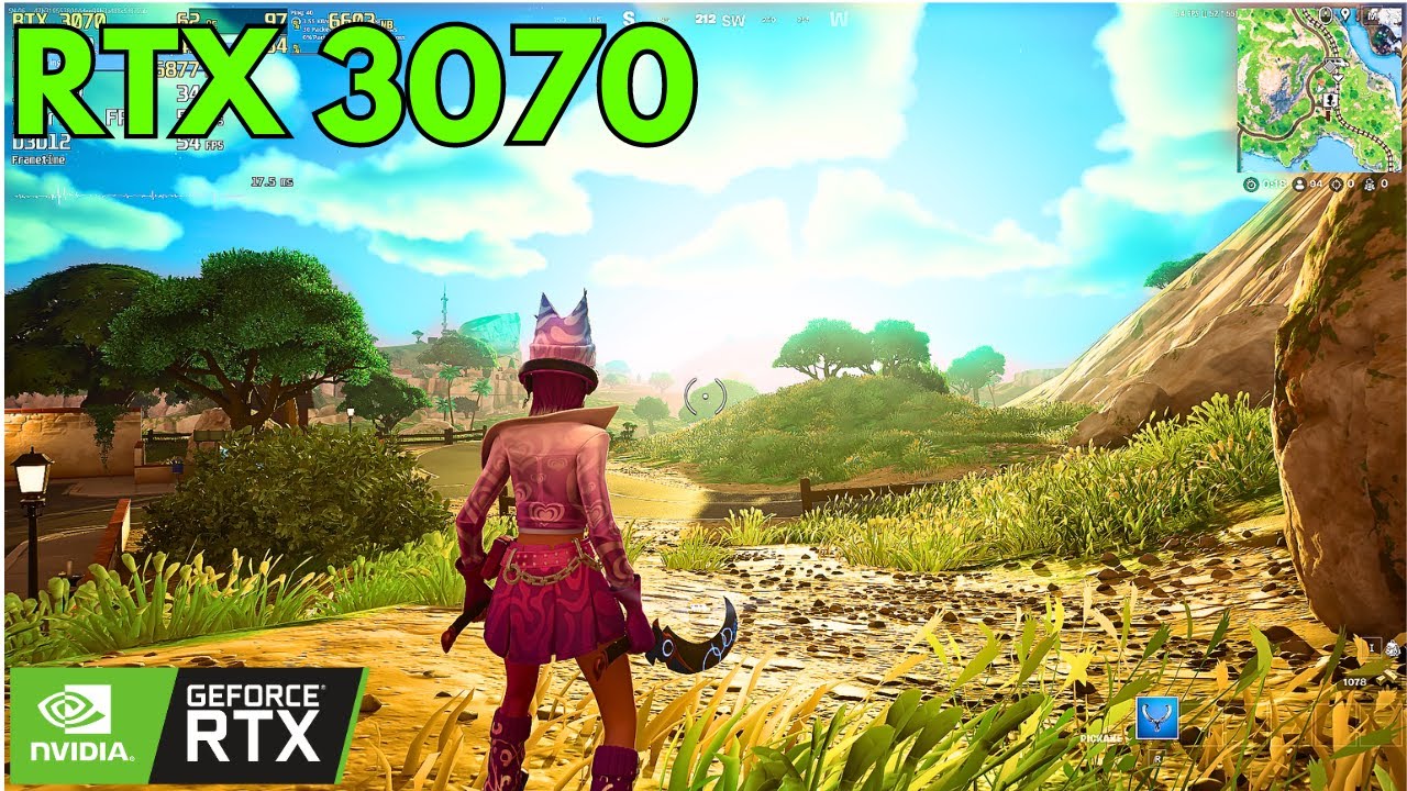 Fortnite Ch5 S1 | RTX 3070 + R5 5600 | Max Graphics | RTX On - YouTube