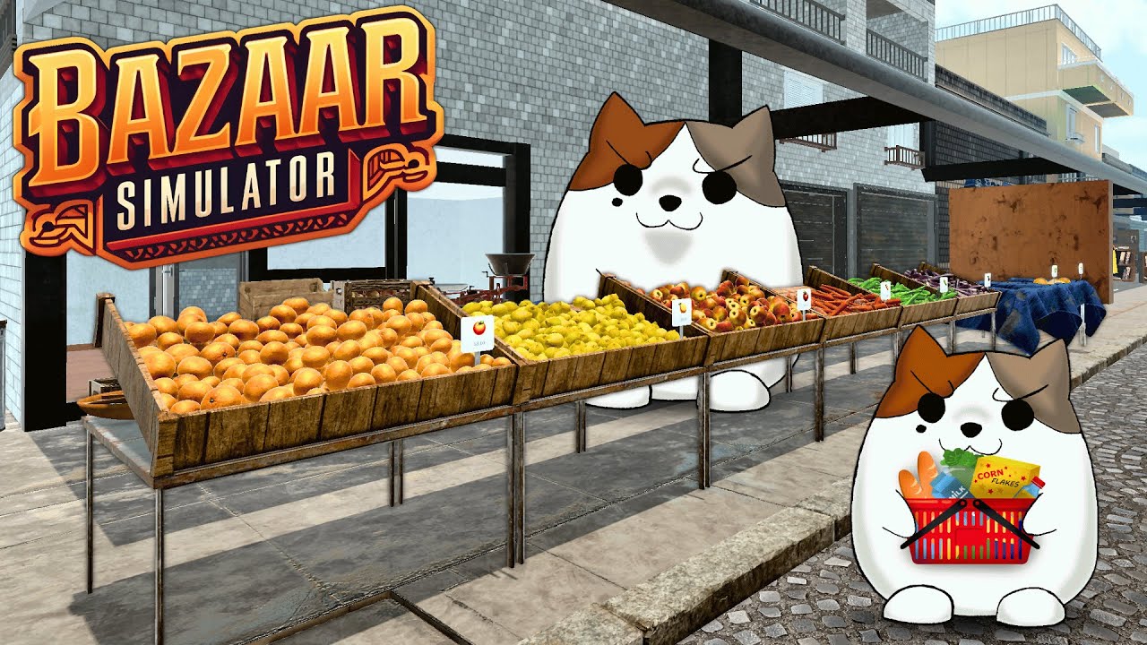 Building a Huge Market in Bazaar Simulator! | New Market Shop Sim! Ep 2 ...