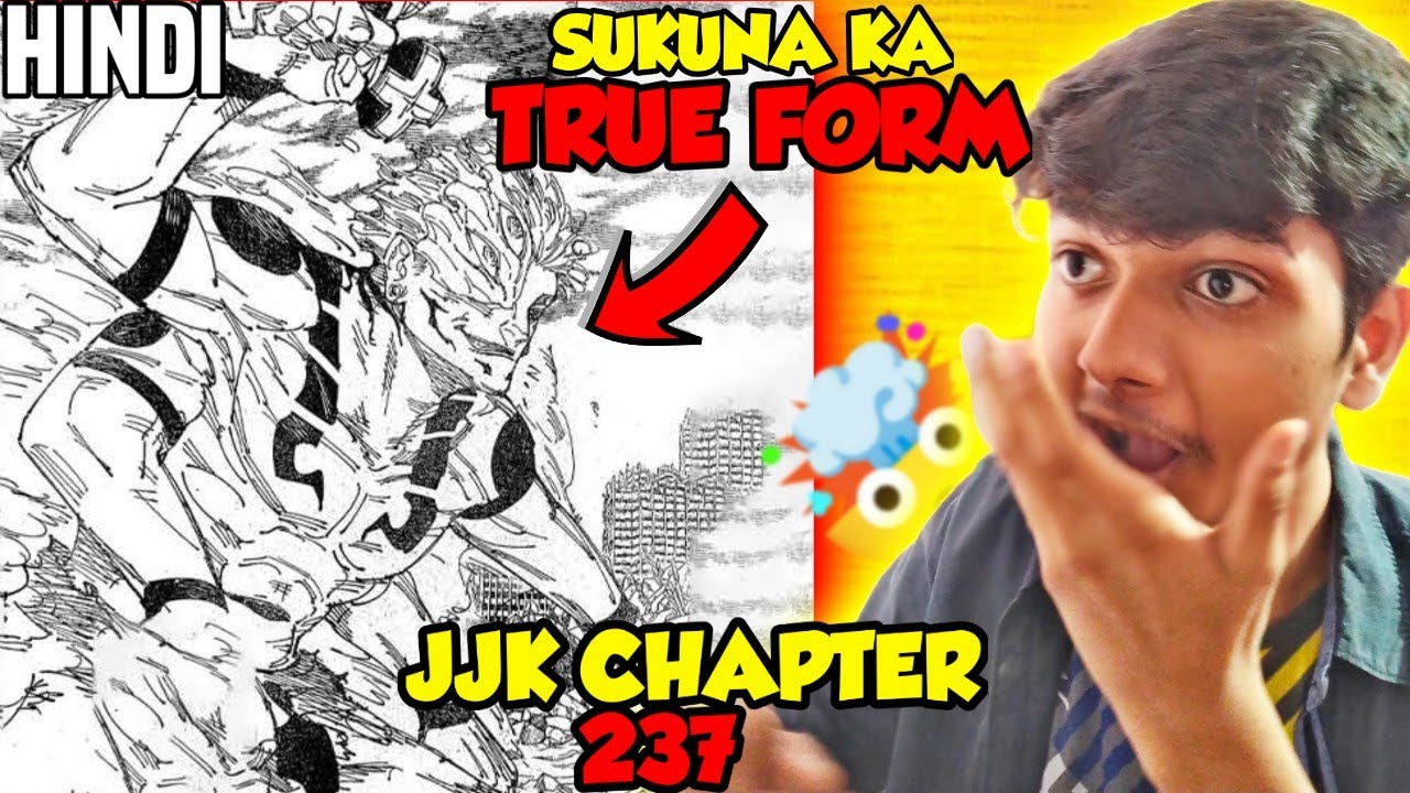TRUE FORM OF MONSTER SUKUNA|JUJUTSU KAISEN CHAPTER 237 IN HINDI - YouTube