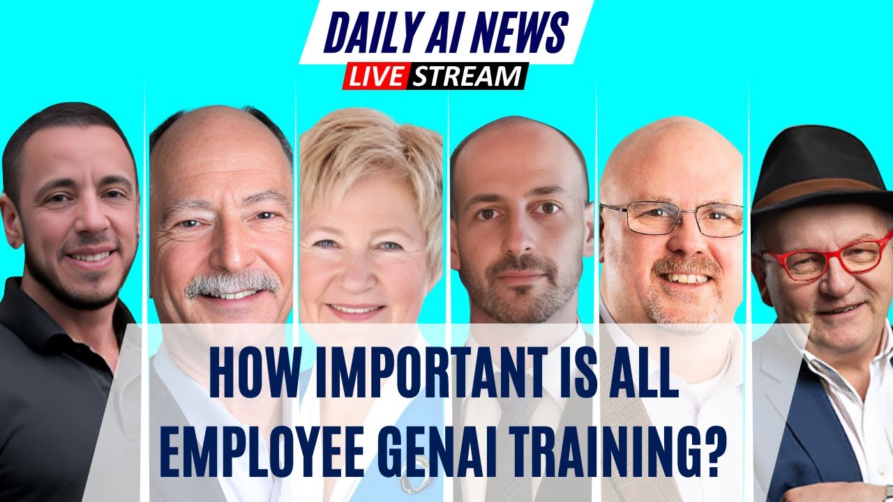 08/07/24 | How Important is ALL Employee GenAI Training? | Daily AI News | Source for Tech ...