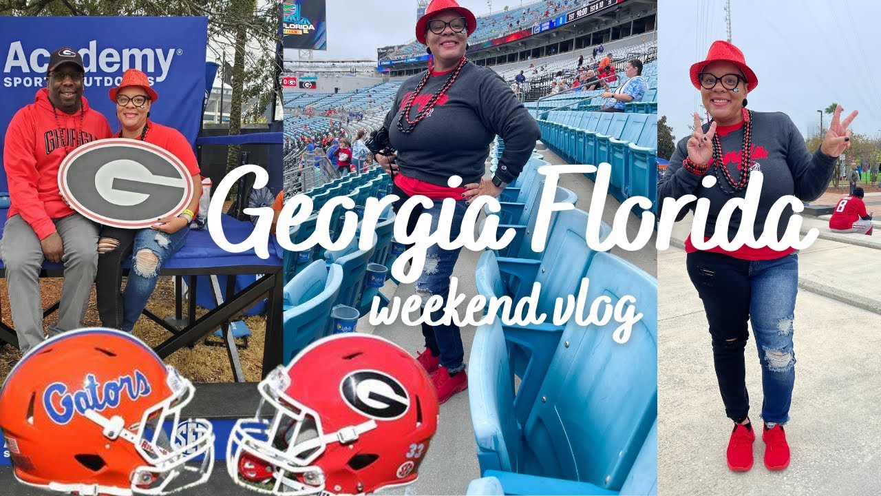 Game Day VLOG: UGA vs FL Gators, Jacksonville FL. - YouTube