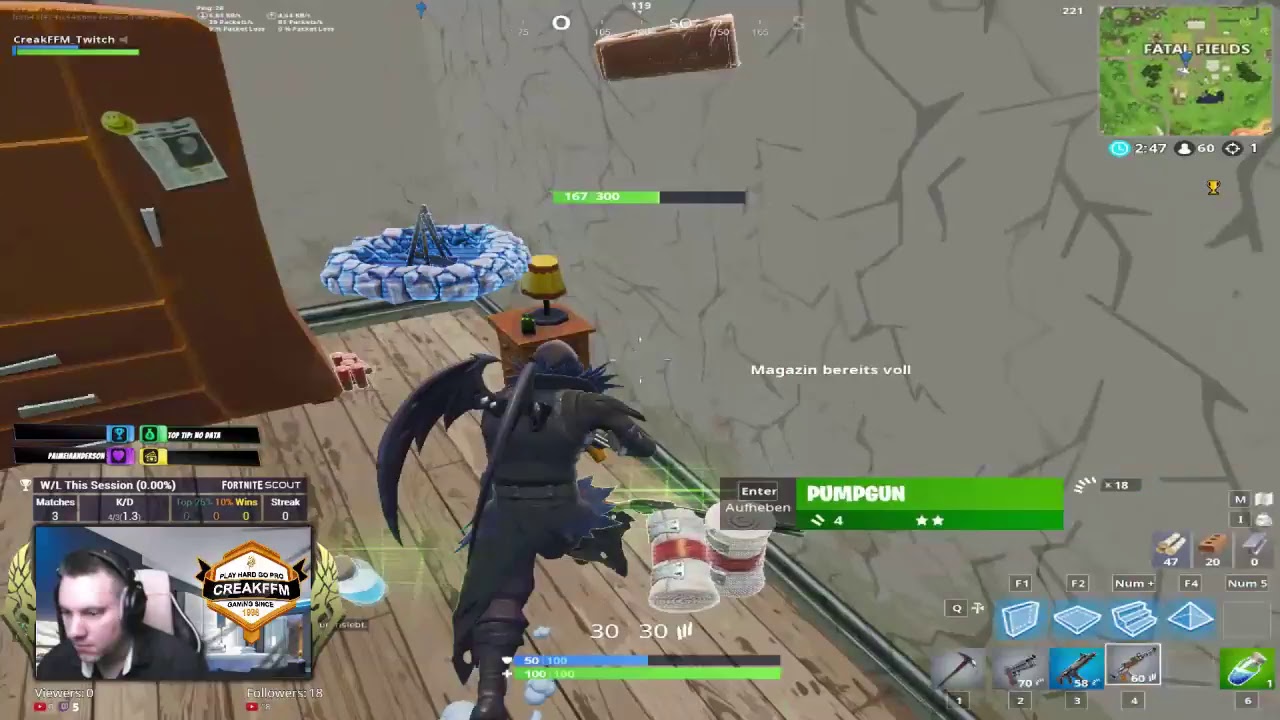 new Ninja Monitor and Tfue Mousepad i test the Pumpgun Buff ...
