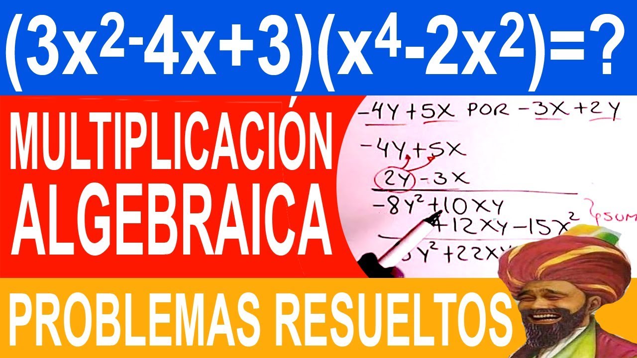 👦 Como Hallar la Multiplicación Algebraica Ejercicios Resueltos del ...