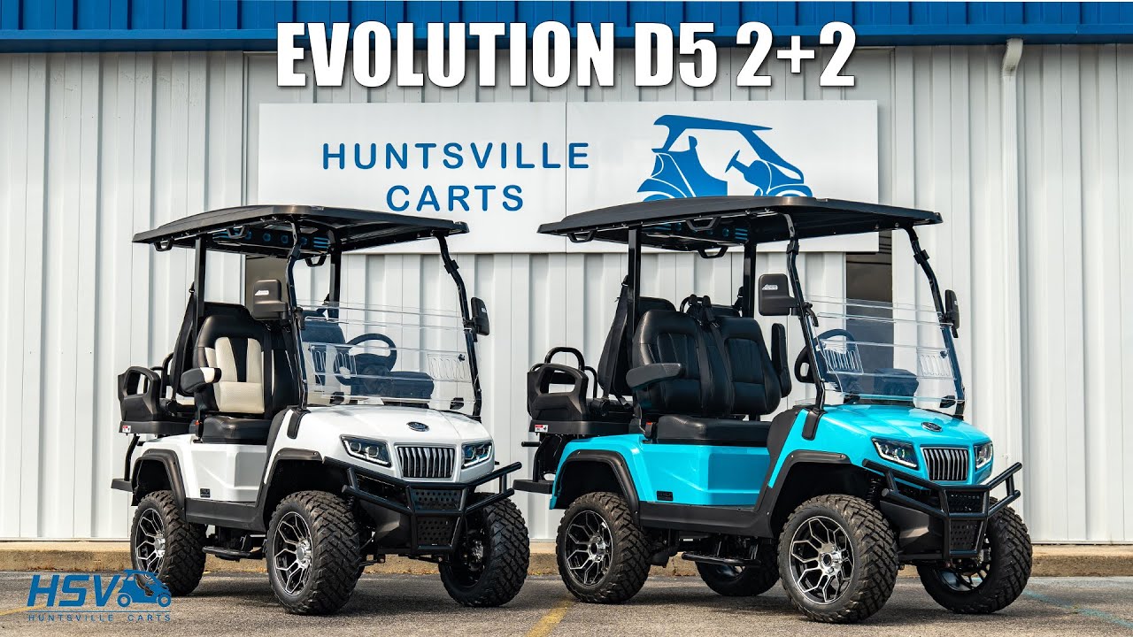 2024 Evolution D5 2+2 - Walkthrough | Huntsville Carts | Huntsville, AL - YouTube