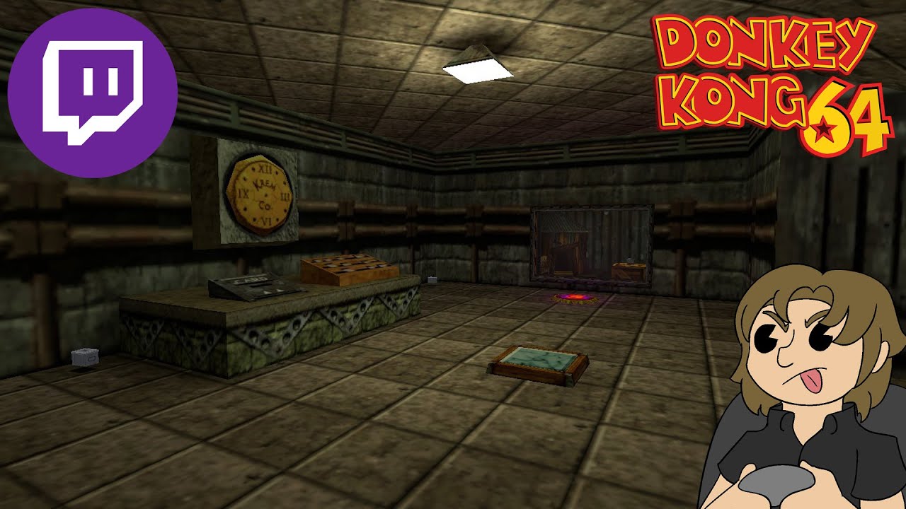 Donkey Kong 64 en Twitch - Frantic Factory - YouTube