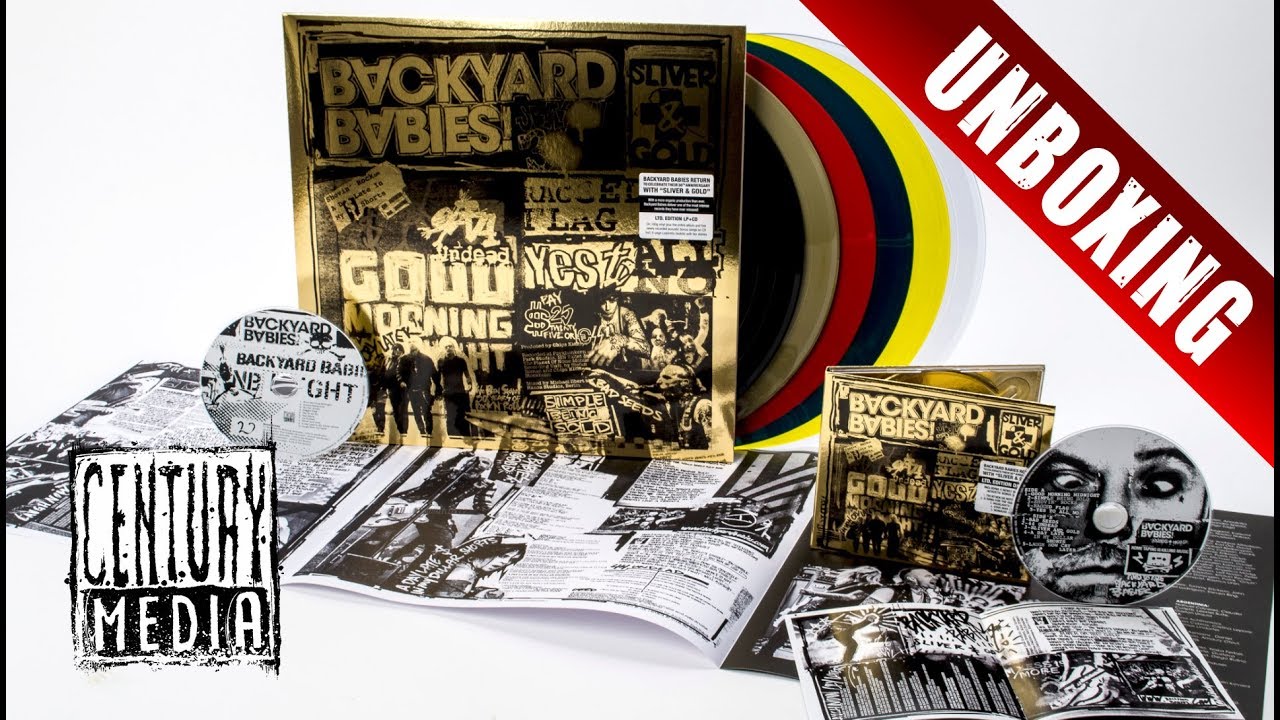 BACKYARD BABIES - Sliver And Gold (Unboxing) - YouTube