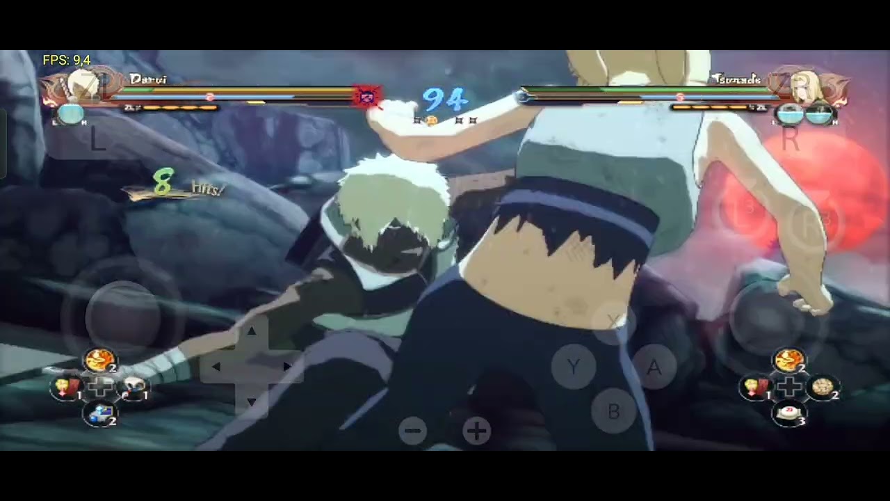 Darui Raikage Vs Tim Sunade Jiraya Orochimaru Game Naruto Ultimate ...