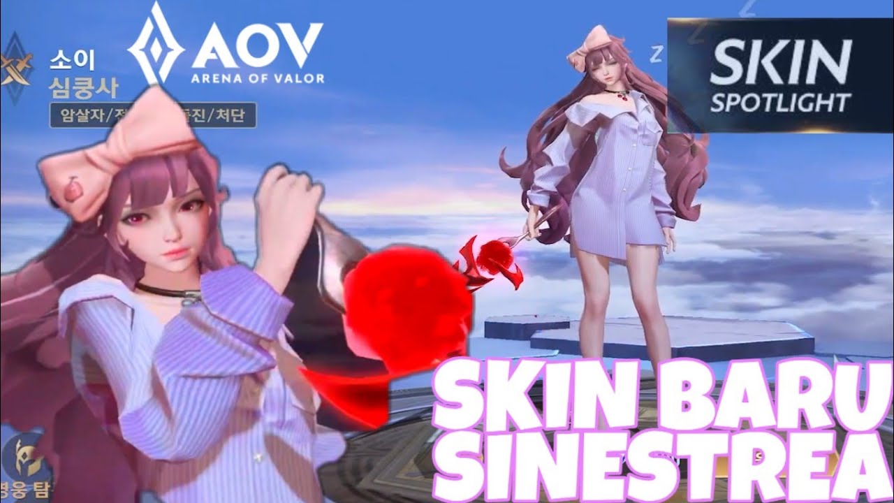 SKIN BARU SINESTREA LAZY SUNDAY AOV | ARENA OF VALOR | LiênQuân | ROV ...