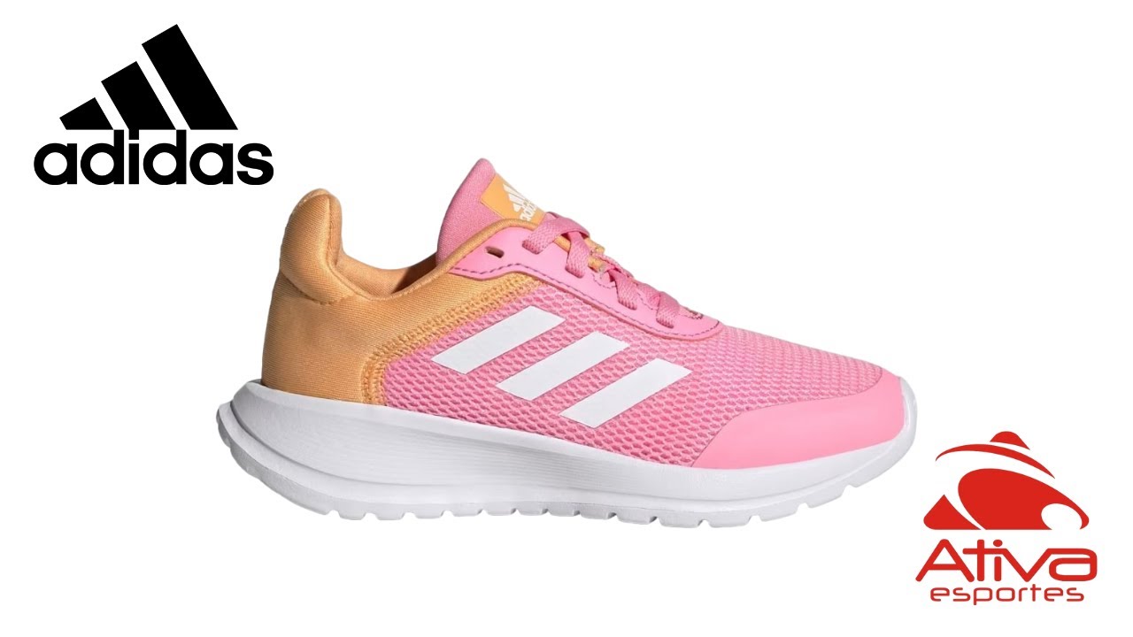 Tênis Infantil Adidas Tensaur Run 2.0 IG1245 - YouTube