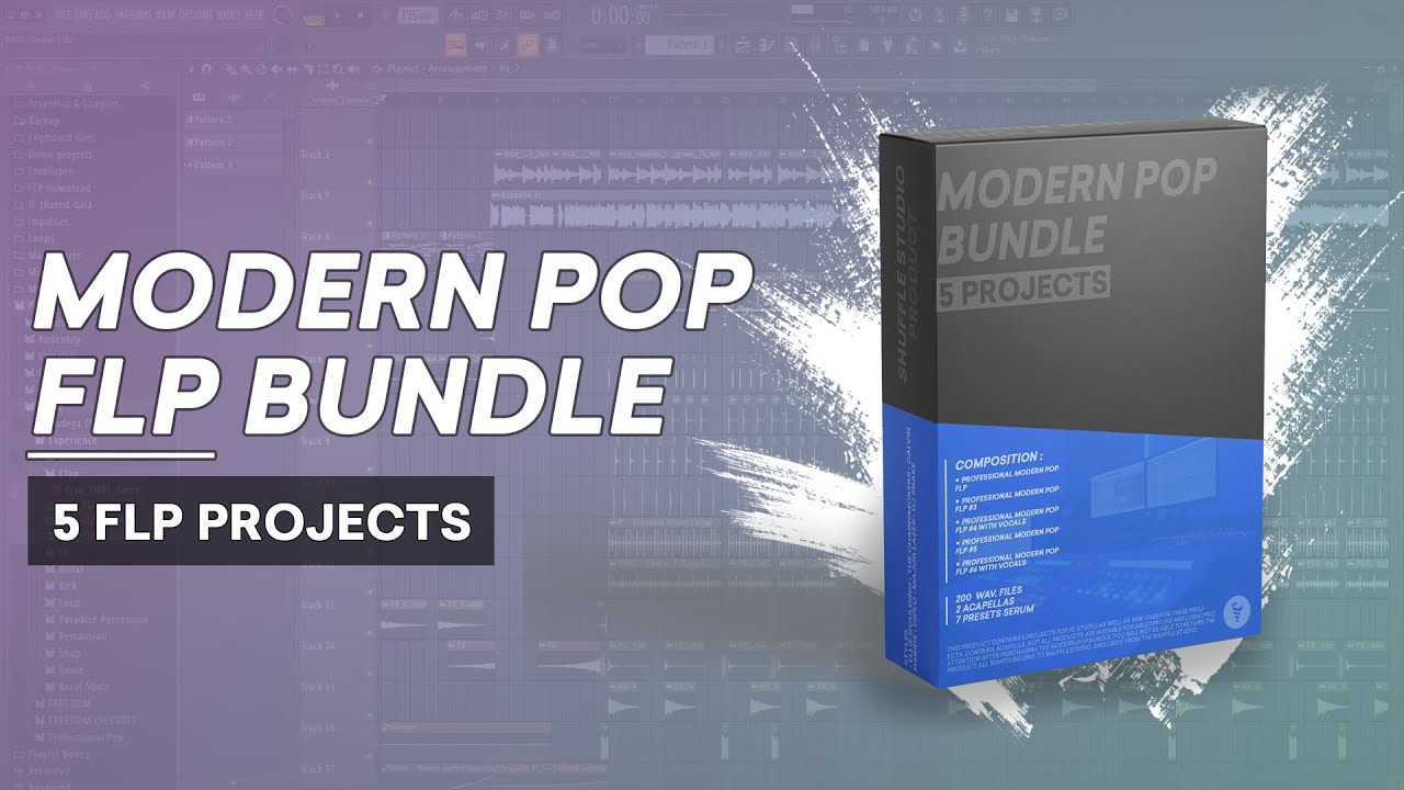 Modern Pop Bundle [5 FLP`s] with Vocals - YouTube