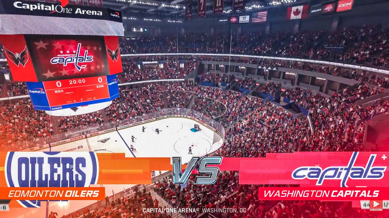 Edmonton Oilers vs Washington Capitals 11/7/2022 NHL 23 Gameplay - YouTube