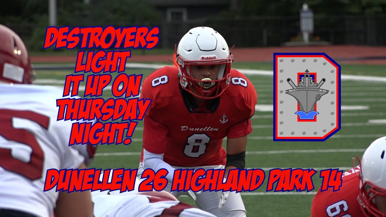 Dunellen 26 Highland Park 14 | Week Three Highlights - YouTube