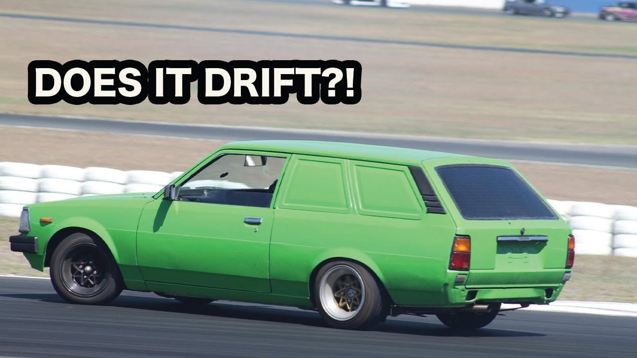 3SGE BEAMS KE70 VAN FIRST DRIFT DAY - YouTube