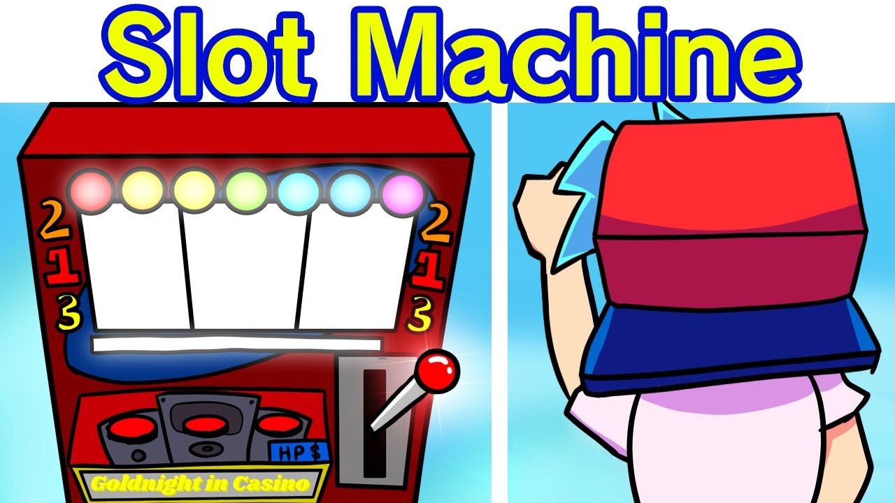 Friday Night Funkin' Goldnight in Casino FULL WEEK | BF & GF VS Slot ...