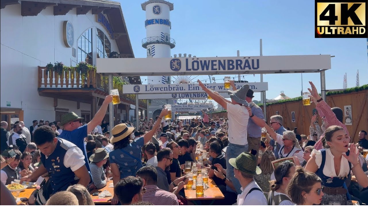 Oktoberfest 2024 | 4K Walking Tour | World’s Biggest Beer Festival ...