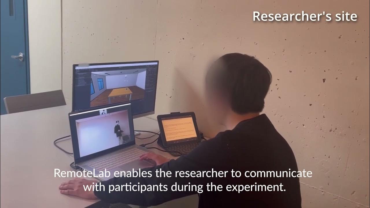 RemoteLab: Virtual Reality Remote study Tool Kit - YouTube