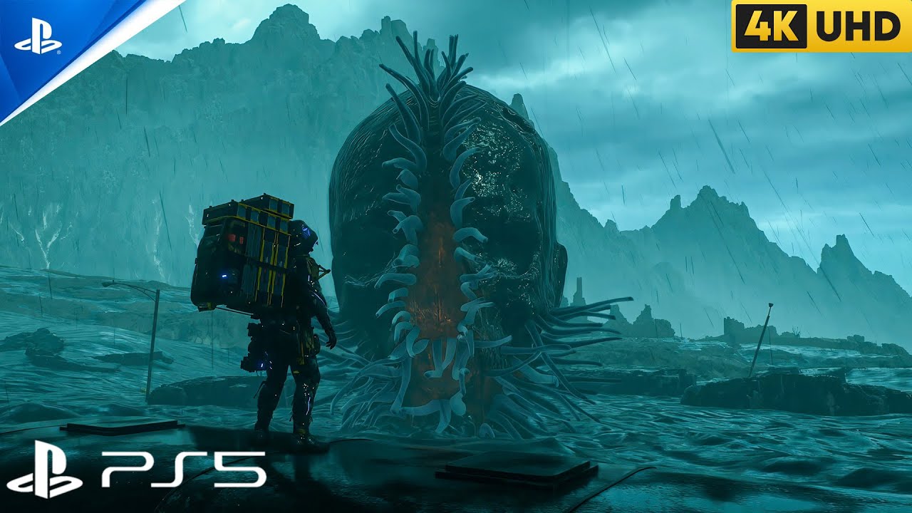 Death Stranding 2 - BT Boss Fight | ULTRA Realistic Graphics Gameplay ...