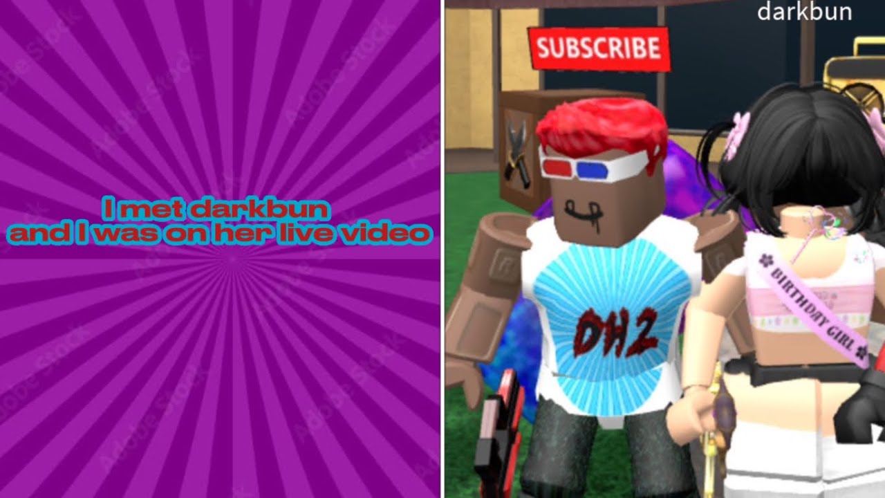 I met Darkbun on her birthday live stream 🤯 - YouTube
