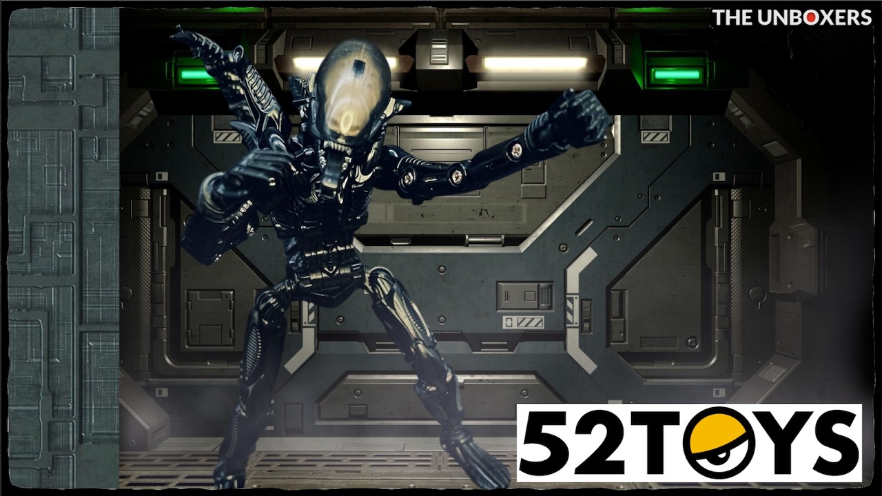 Beastbox Xenomorph Alien Transforming Action Figure by 52 Toys - YouTube