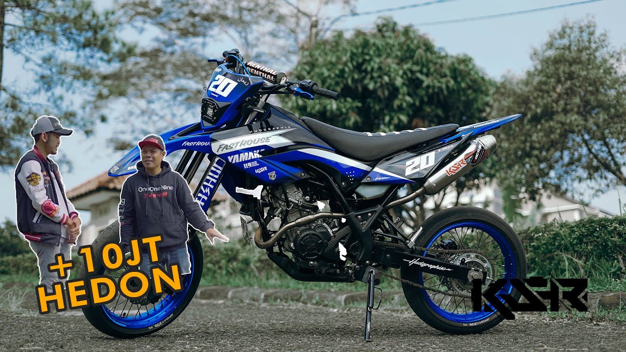 YAMAHA WR155 SUPERMOTO GOOD LOOKING - YouTube