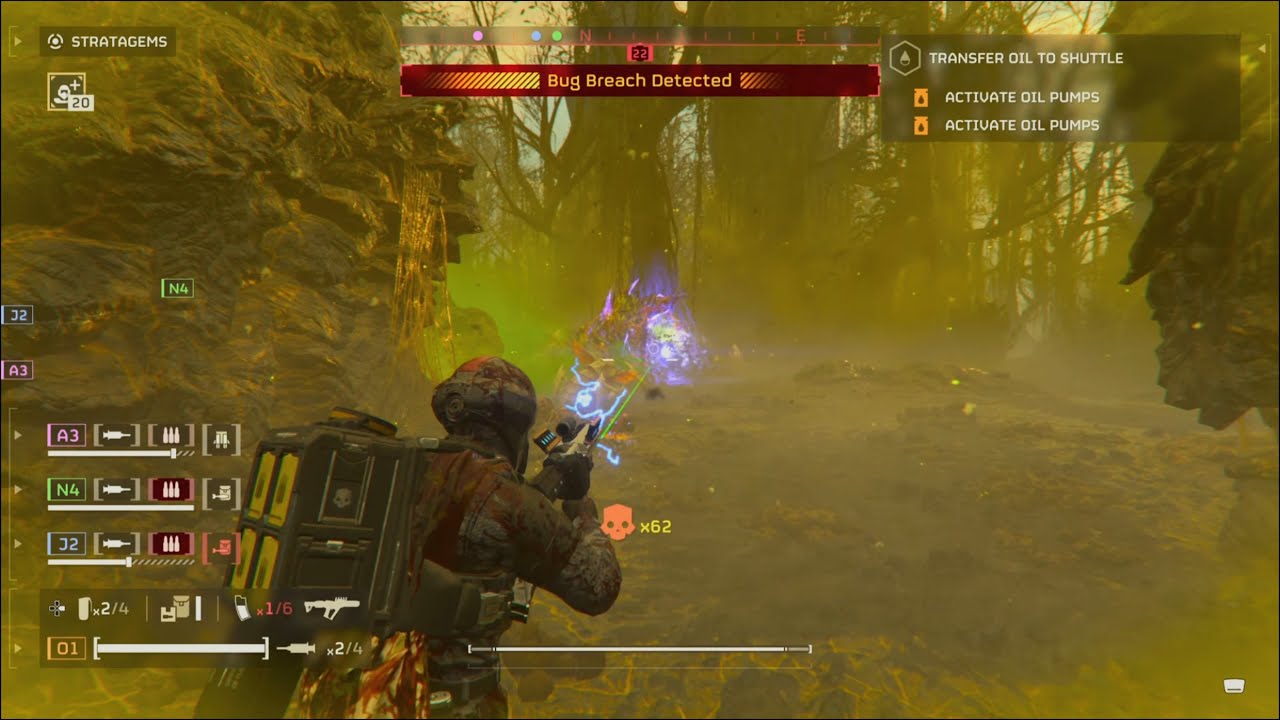 HELLDIVERS 2 Super Helldive Oil Extraction over 800 kills - YouTube