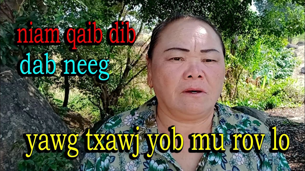 Dab neeg yawg txawj yob mus rov los - YouTube