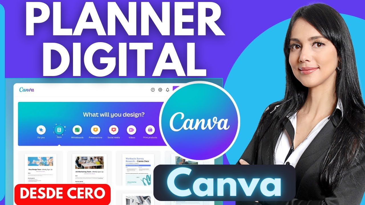 Crea Tu Propio Planner Digital Desde Cero Con Canva (2026) - YouTube