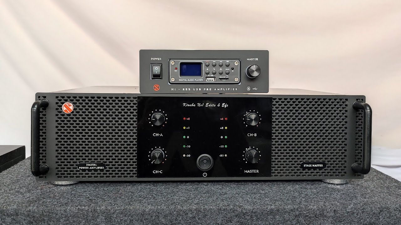 High Power DJ Amplifier | Fully Customized Power Amplifier | 🎛️🎚️ - YouTube