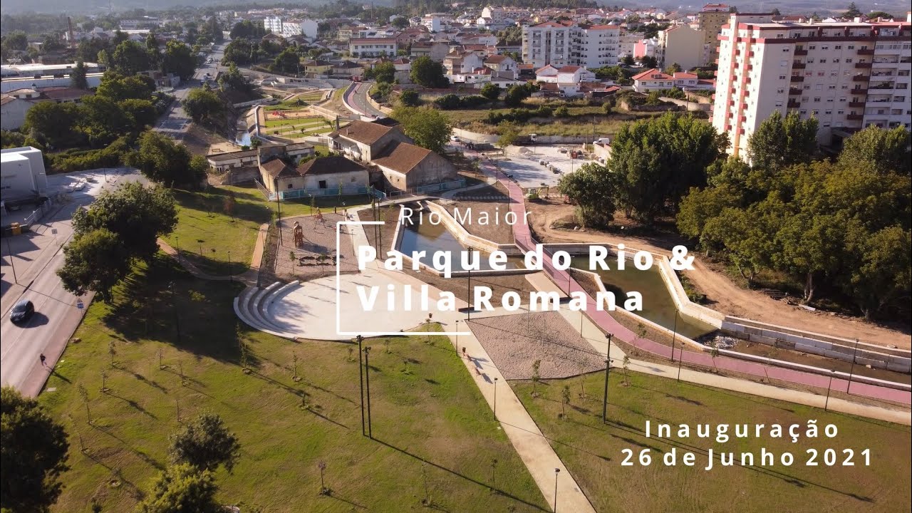 Parque do Rio e Villa Romana, Rio Maior - YouTube