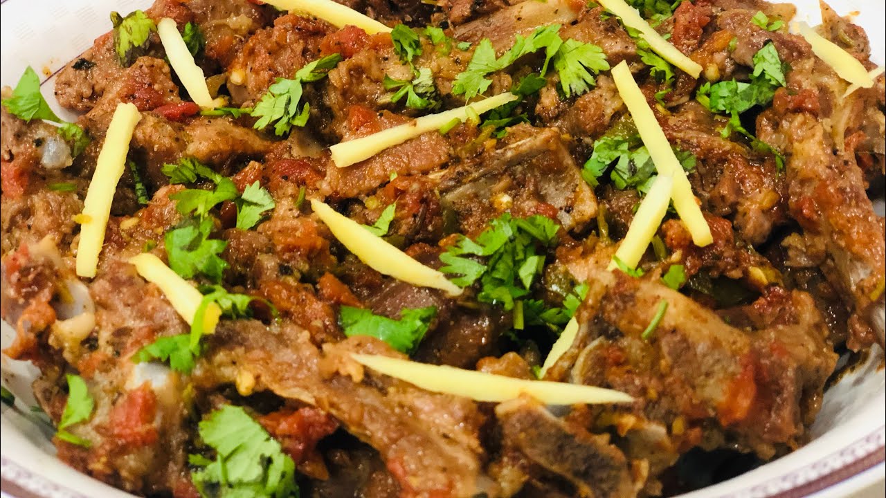 Shinwari mutton karahi | Food Stuffs - YouTube