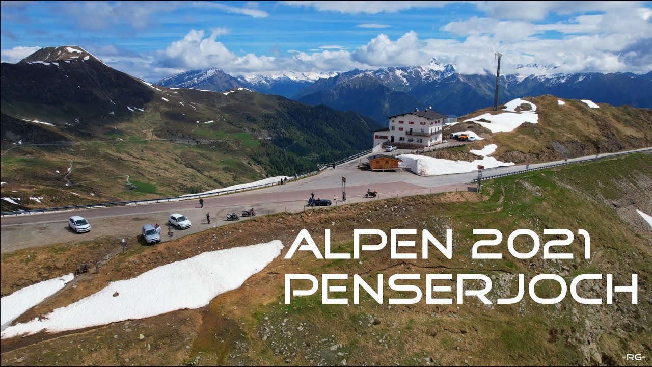 Alpen 2021 - Penser Joch - Passo Pennes - GoPro Timewarp - Drone DJI ...