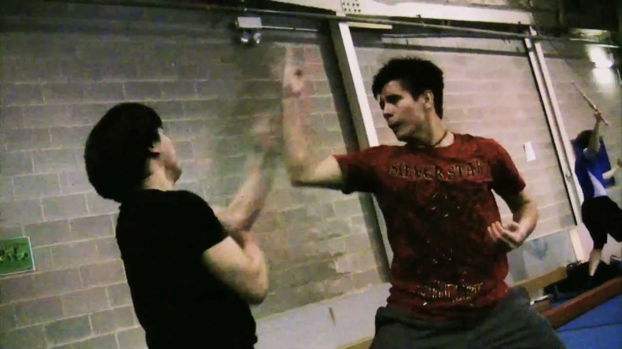 Group Fight Practice (2 man vs 1) - YouTube