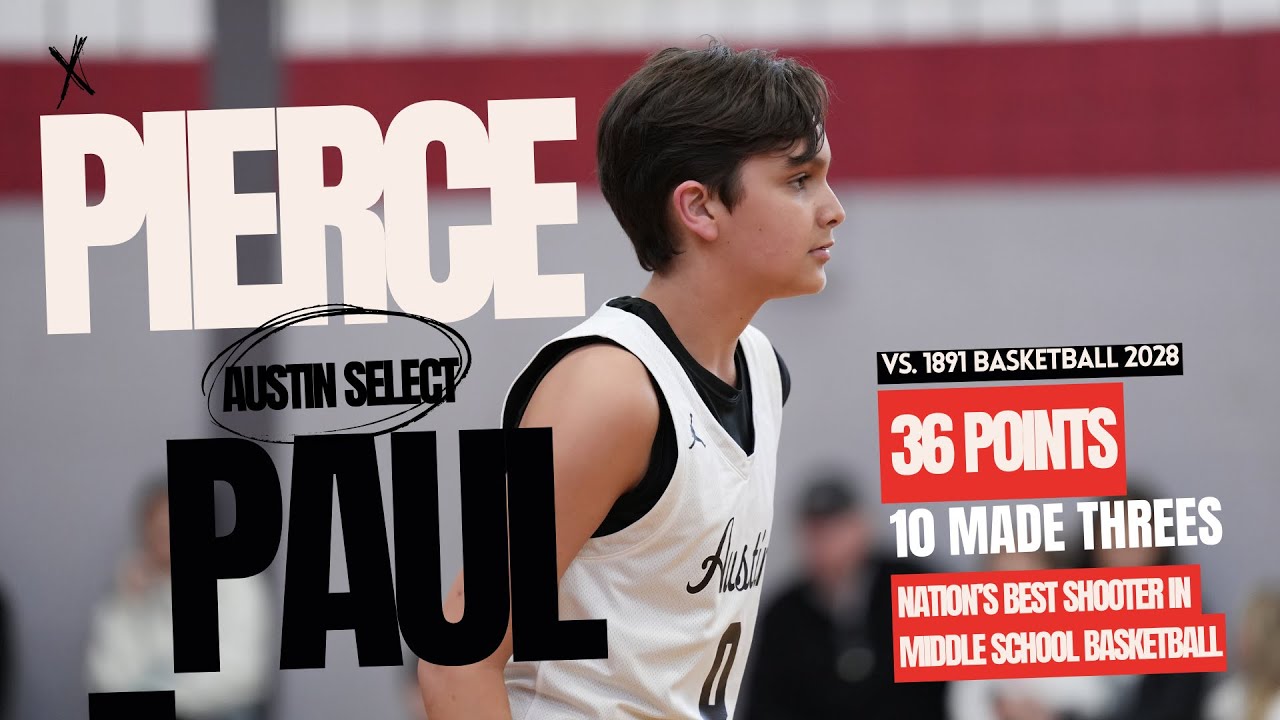 Austin Select's Pierce Paul drops 36, hits 10 THREES in dominant win ...
